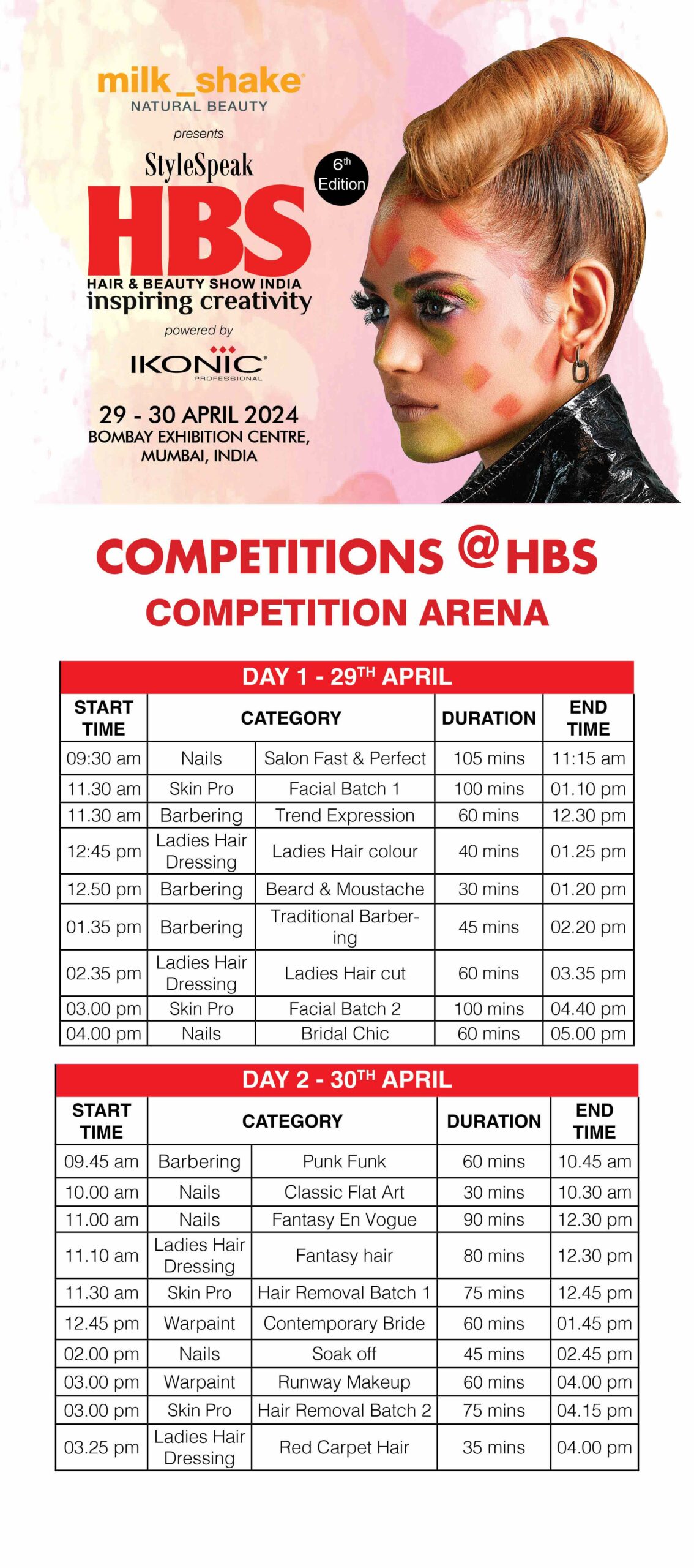 Schedule - HBS India
